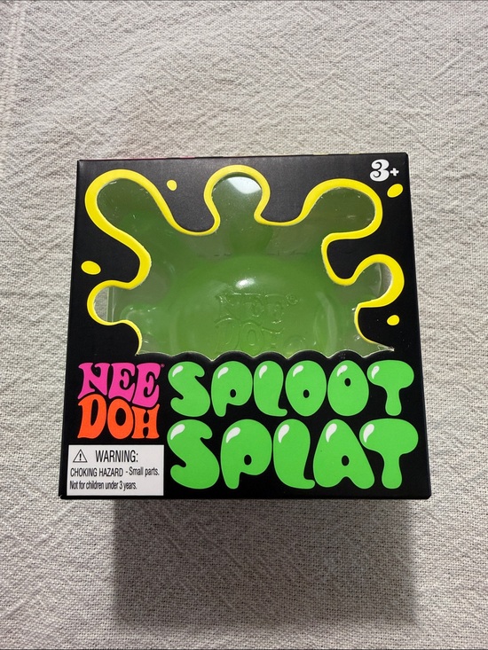 NeeDoh | Toys | Nee Doh Sploot Splat Green Viral Squishy Toy | Poshmark